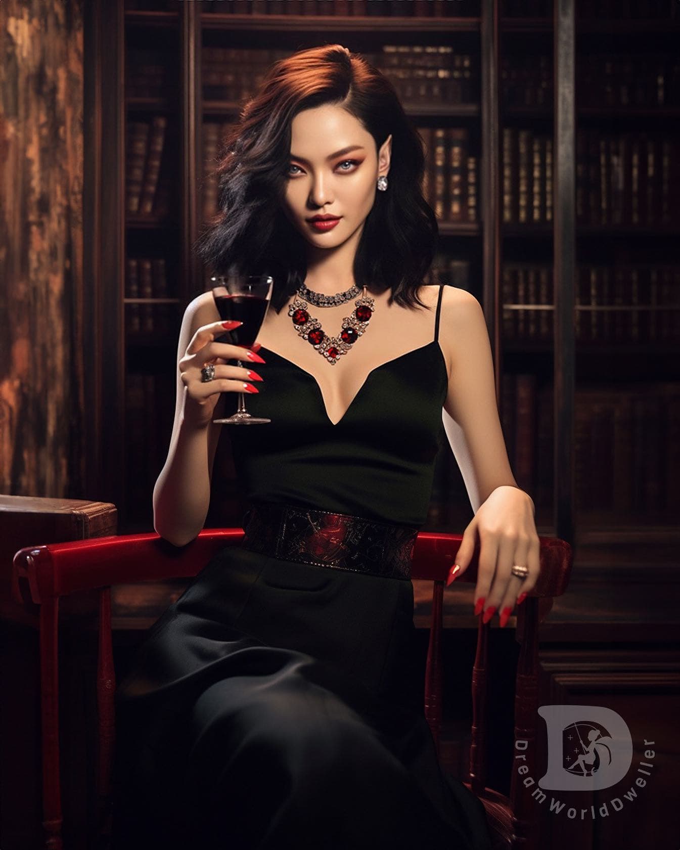 8 Amren Fan Art Pieces That Capture The Otherness of Her Curious ...