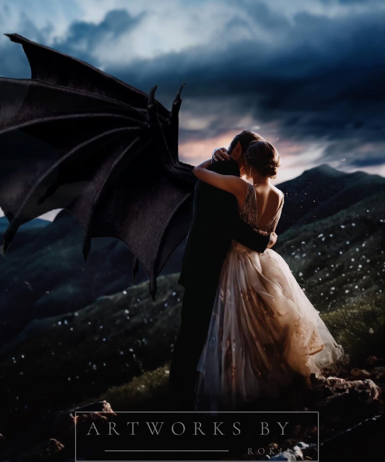 16 Feyre and Rhysand (Feysand) Fan Art Pieces That Celebrate Their ...